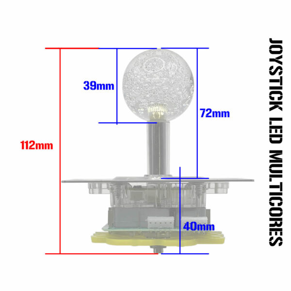 Joystick Led Multicores – Aegir